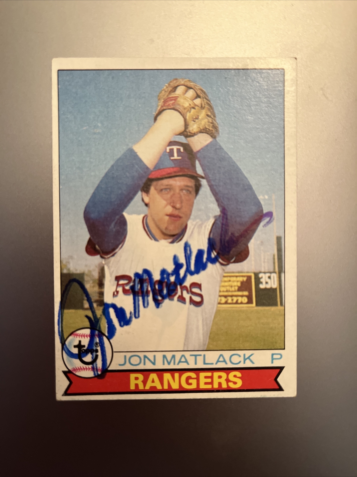 JON MATLACK 1979 TOPPS AUTOGRAPHED SIGNED AUTO BASEBALL CARD | eBay