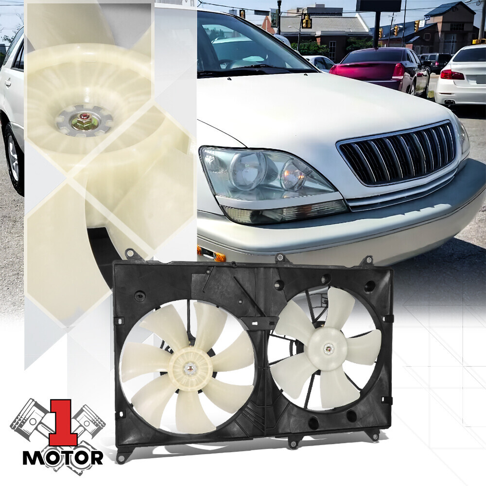 OE Style Radiator Cooling Fan Assembly Replacement for 01-03 Lexus ...