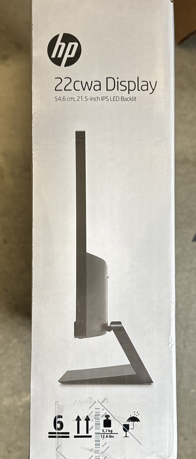 HP 22cwa 21.5" Full HD Display 889894569486 | eBay