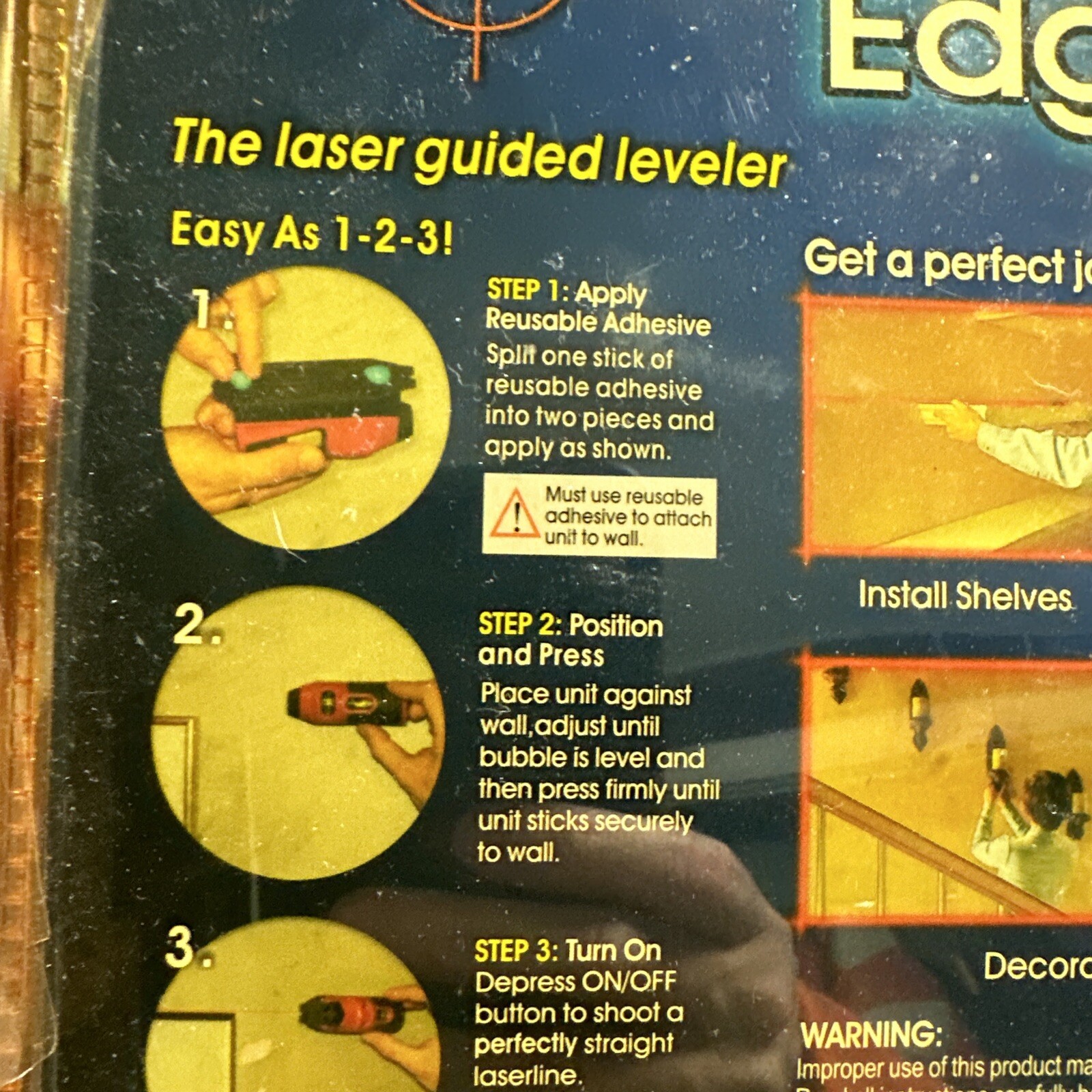 As Seen On TV Laser Straight Edge - New | eBay