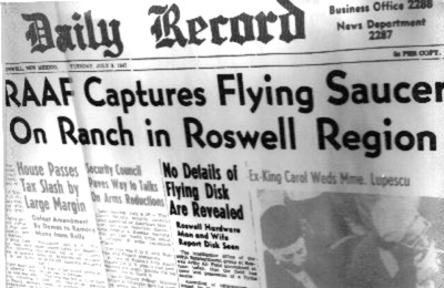 ROSWELL NM UFO ALIEN SPACE SHIP CRASH SITE SOIL NEAR CORONA-JULY 1947 ...