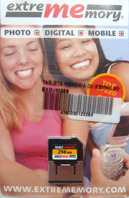 MMC MOBILE 256 MEGABYTES EXTREMEMORY CARD | eBay