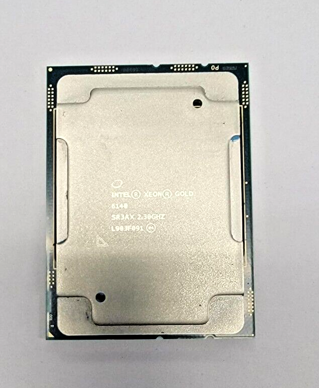 INTEL SR3AX GOLD 6140 2.3GHZ 24.75MB 18C PROCESSOR SR3AX GOLD 6140- MP ...