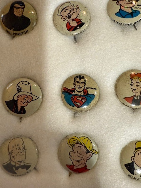 1945-47 Kellogg's Pep Pins COMPLETE 86 PIN SET w/SUPERMAN! WOW!! | eBay