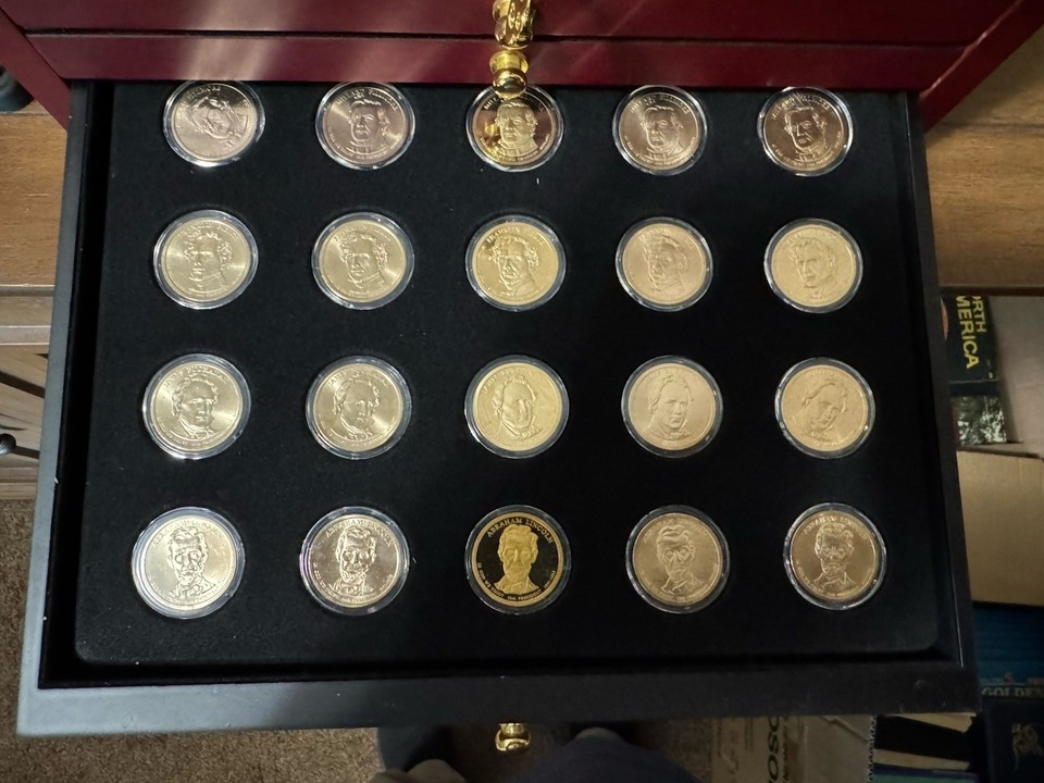 CSN Ultimate Presidential Dollar Coin Collection 2007 to 2011 - 100 ...