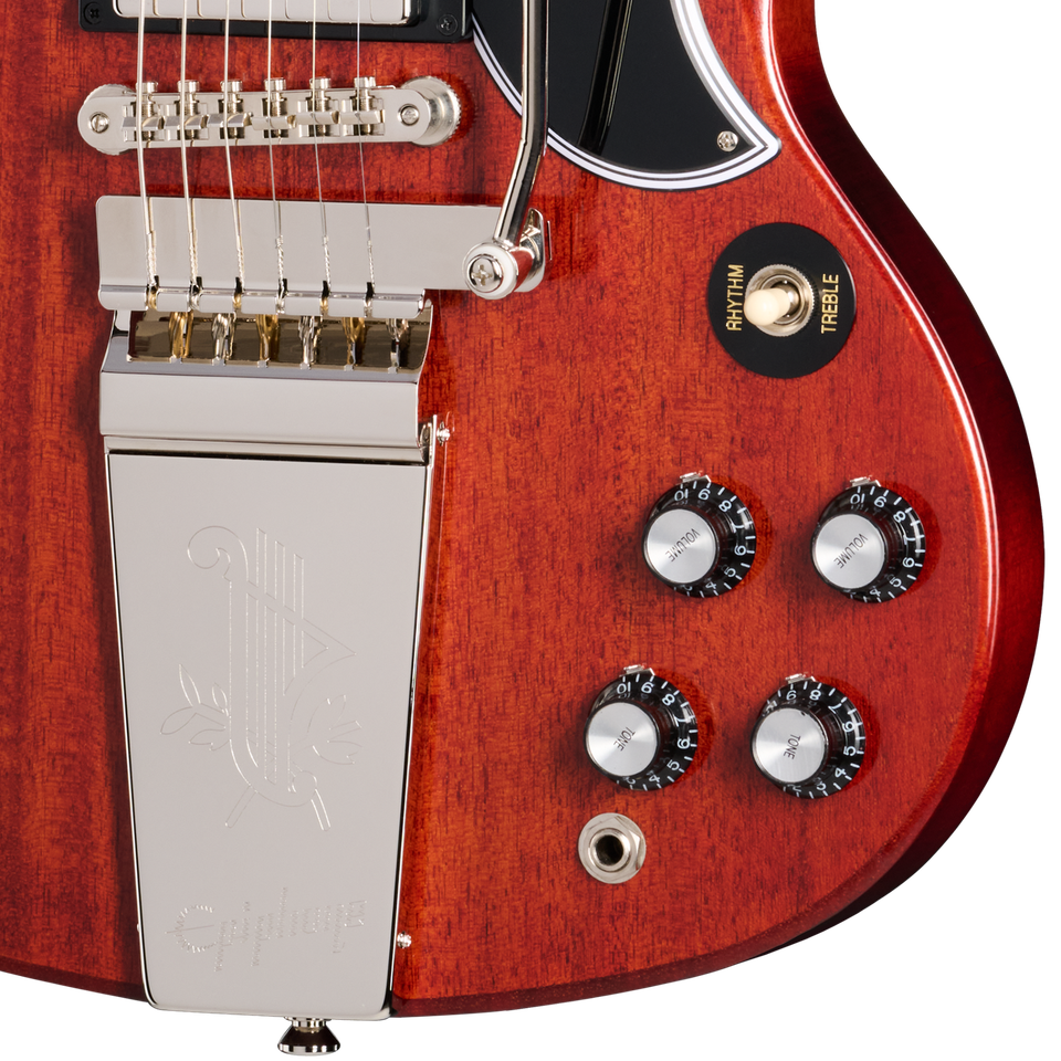 Epiphone IGC 1964 SG Standard Reissue with Maestro Vibrola Guitar ...