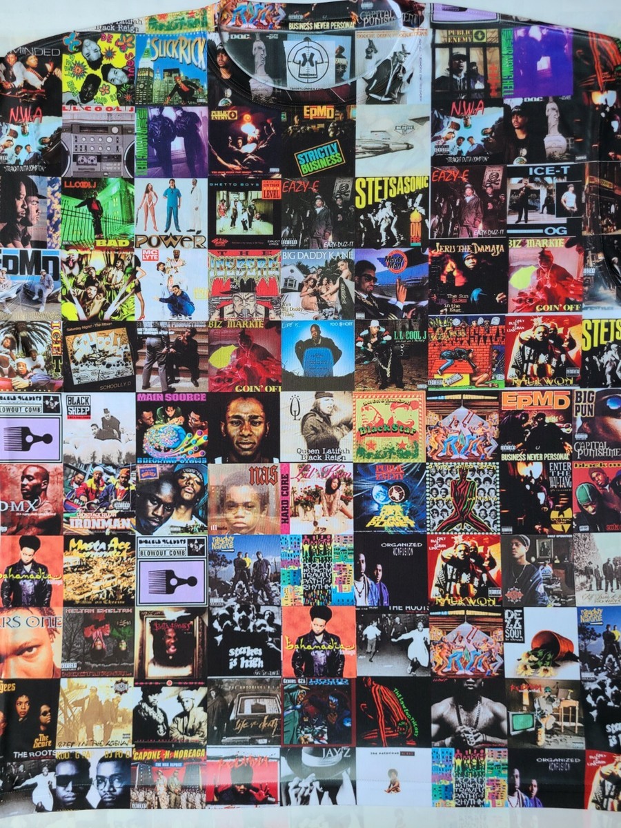 90s Hip Hop Collage