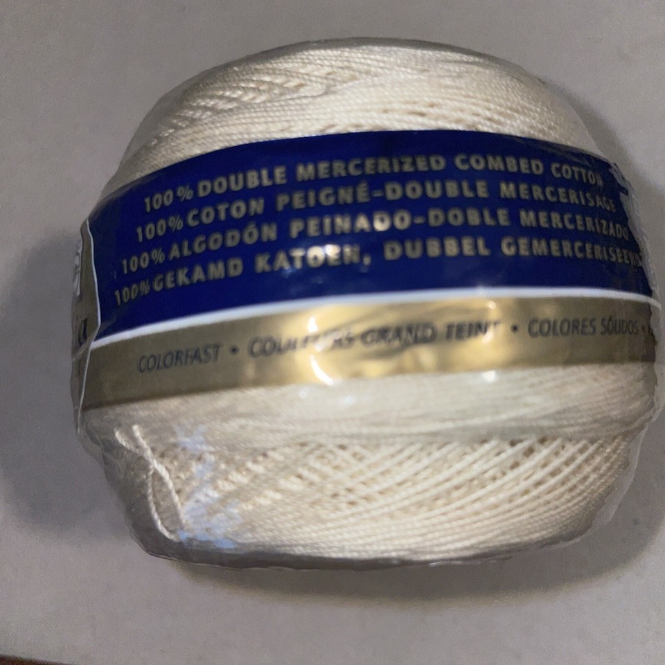 DMC 100% Crochet Cotton Thread CEBELIA - #712 Natural - 50g | eBay