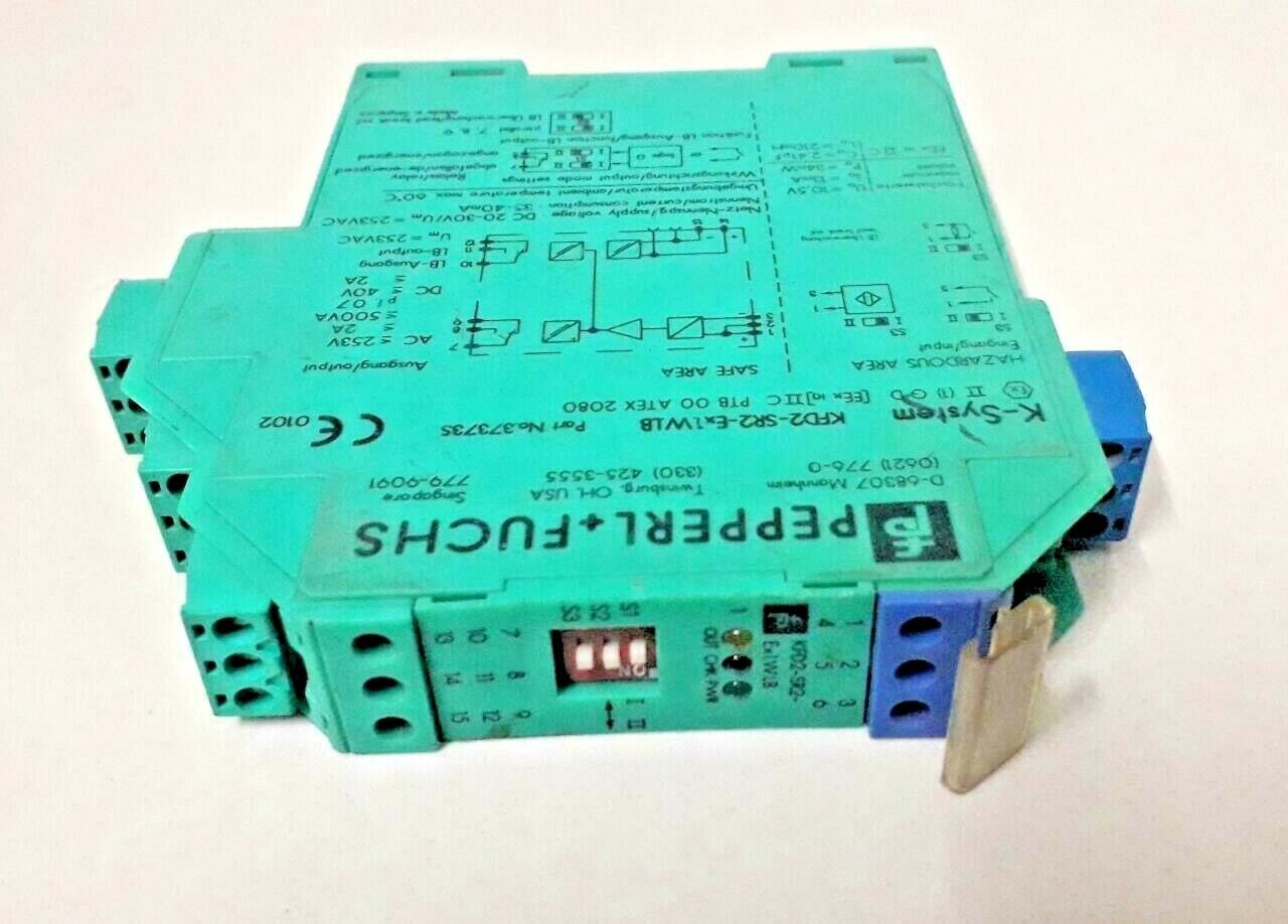 PEPPERL+FUCHS K-System KFD2-SR2-Ex1WLB part no 37373S | eBay
