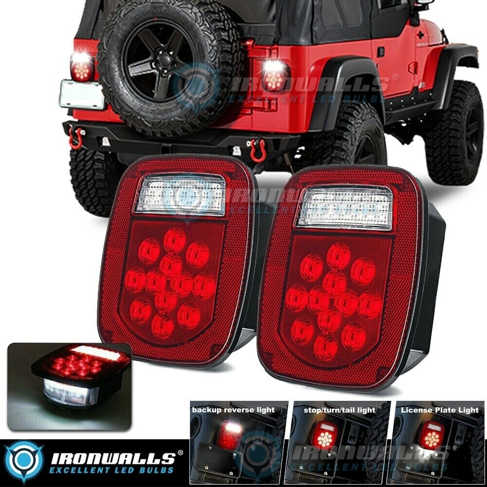Jeep Wrangler With Led Backup Lights Jeep Wrangler JK 4 Door LED
