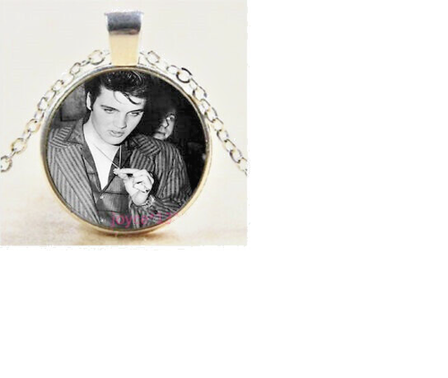 New Jewelry ELVIS PRESLEY MUSIC ROCK Pendant On 925 Sterling Silver 22 ...