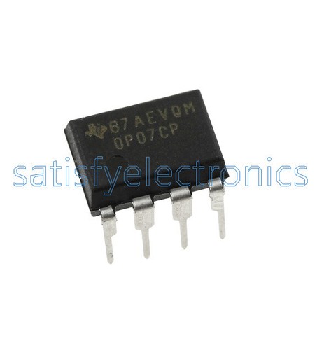 20PCS OP07CP IC DIP-8 OP07 TI Operational Amplifier | eBay