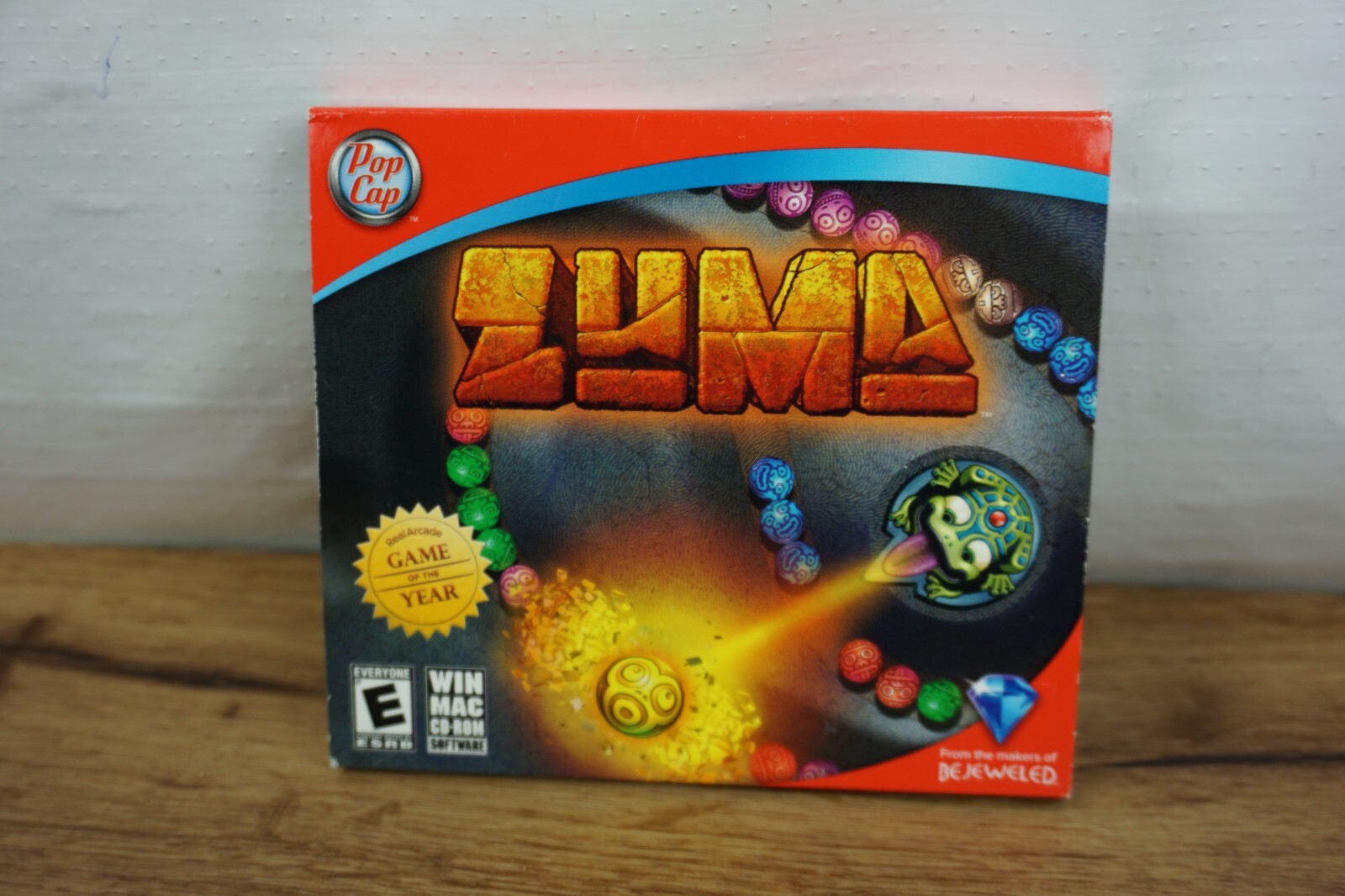 Zuma (PC, 2003) Pop Cap Games CD-Rom Puzzle Game Windows Mac Software ...