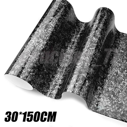 30*150CM Gloss Matte Forged Carbon Fiber Vinyl Film Wrap Air Release ...