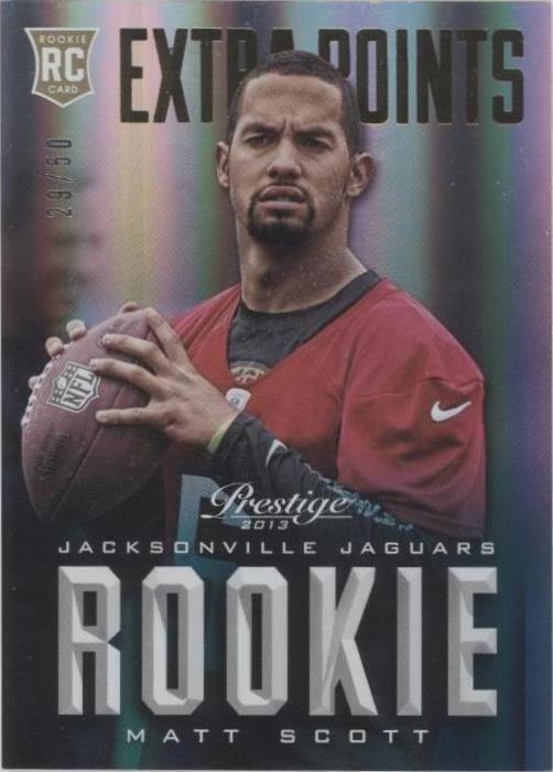 2013 Panini Prestige - Rookie Matt Scott #269 Extra Points Gold /50 (RC ...