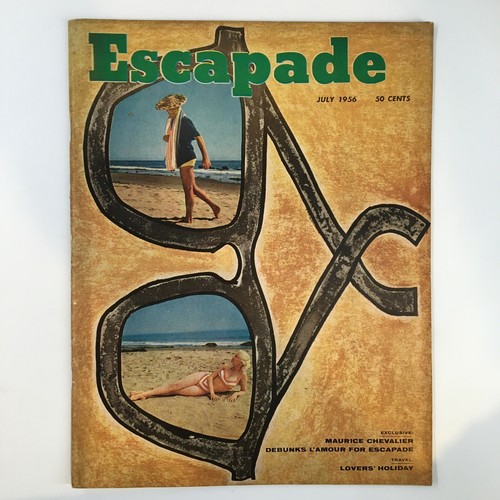 VTG Escapade Magazine July 1956 TV To Toros Bette Ford No Label | eBay