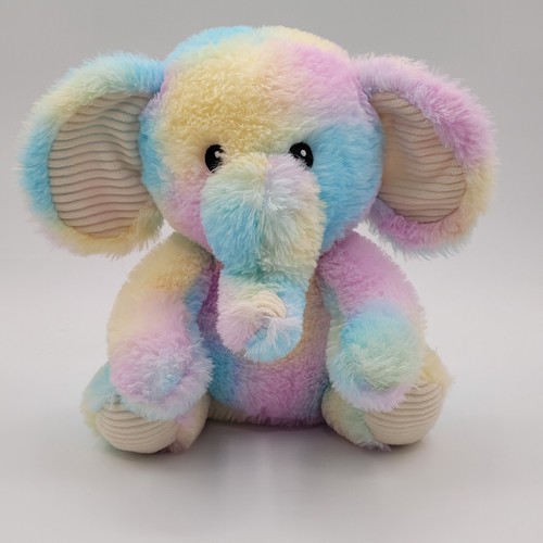 Spark Create Imagine Elephant Plush Pastel Stuffed Animal Baby Toy 9 ...