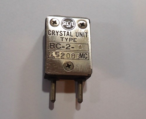 FT-243 Radio Crystal - .093 Pins - 6.52083 MHz - RCA Type RC-2-A | eBay