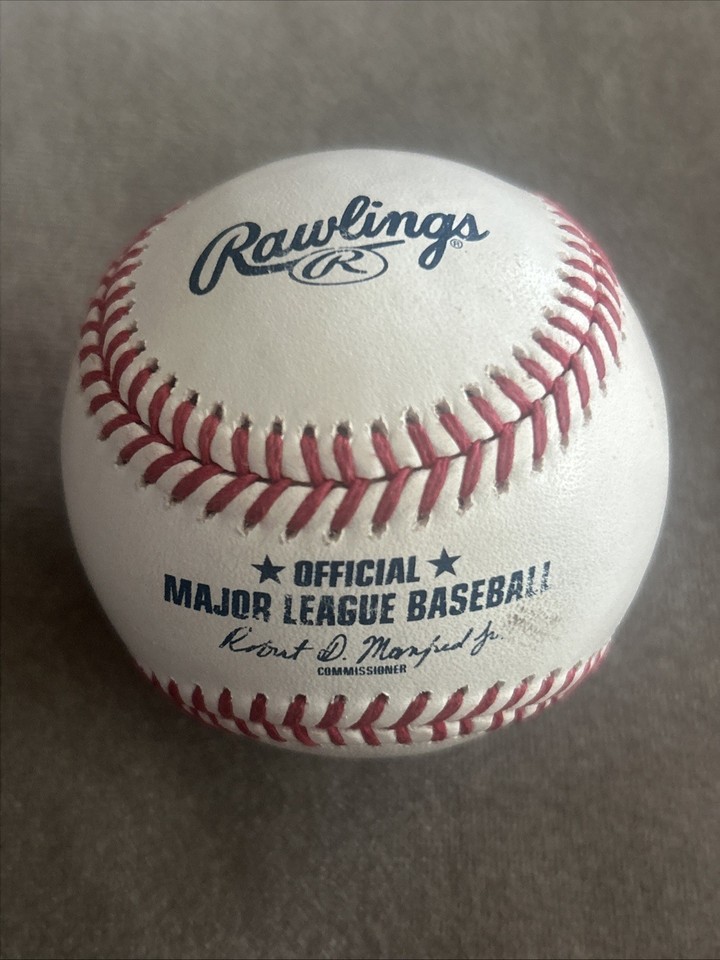 Vladimir Guerrero Jr. And SR. Autographed MLB Baseball Blue Jays Expos ...