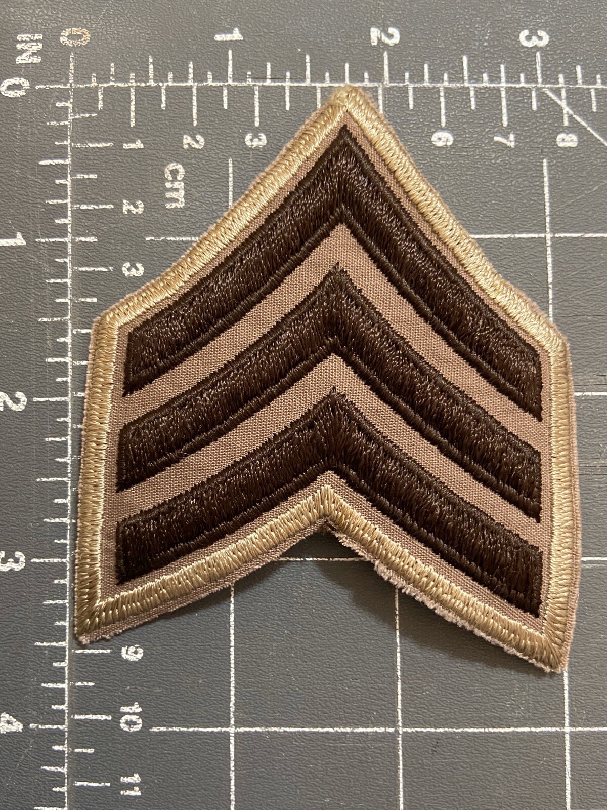 Police Sheriff Security Military Army Sergeant Chevron Patch Sgt Rank ...