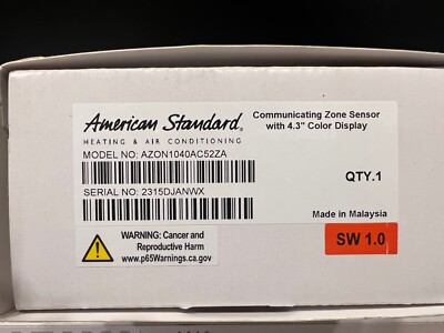 Sensors - American Standard