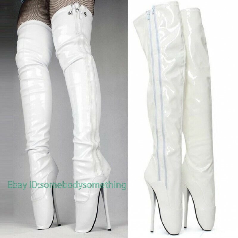 18cm Super High Heel Over Knee Ballet Boots Sexy Night Club