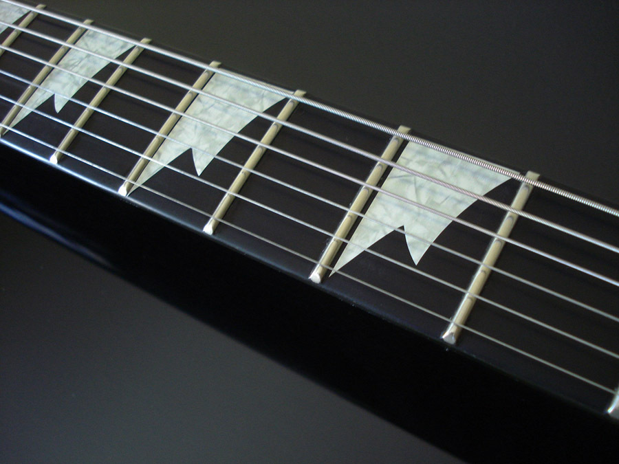 Shark Tooth MOP WHITE SHELL Fretboard Markers Inlay Stickers for ANY ...