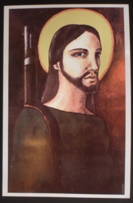 GUERRILLA CHRIST Cuban Poster JESUS as Revolutionary Soldier / OSPAAAL ...