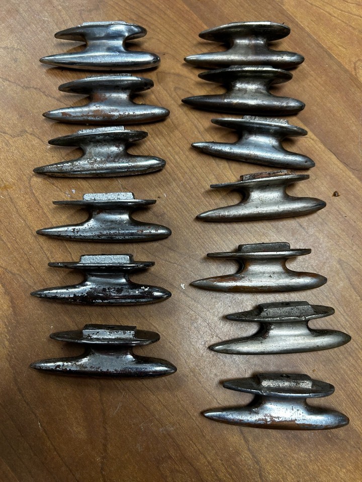 Vintage Chrome on Bronze 3" Fender Cleats Chris Craft Century | eBay