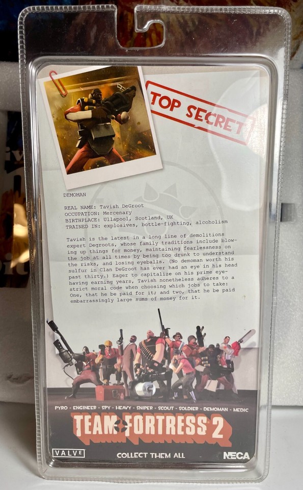 TF2 RED Demoman - NIB NECA 2012 Team Fortress 2 Action Figure | eBay