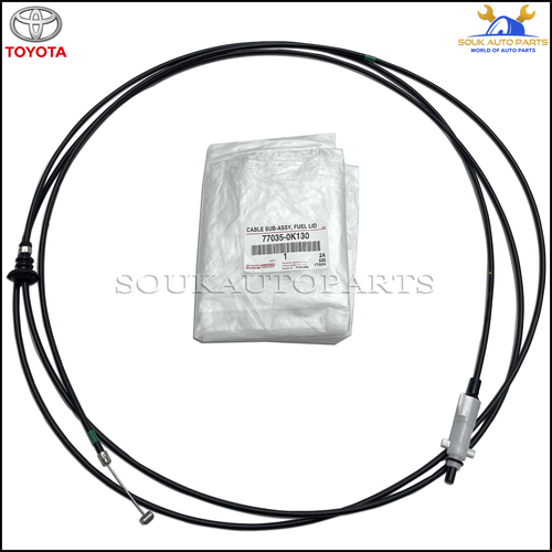 77035-0K130 Genuine Toyota FUEL LID LOCK CONTROL CABLE SUB-ASSY ...