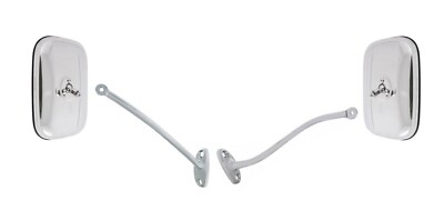 47 48 49 50 51 52 53 54 CHEVY GMC TRUCK STAINLESS STEEL MIRRORS RH&LH ...