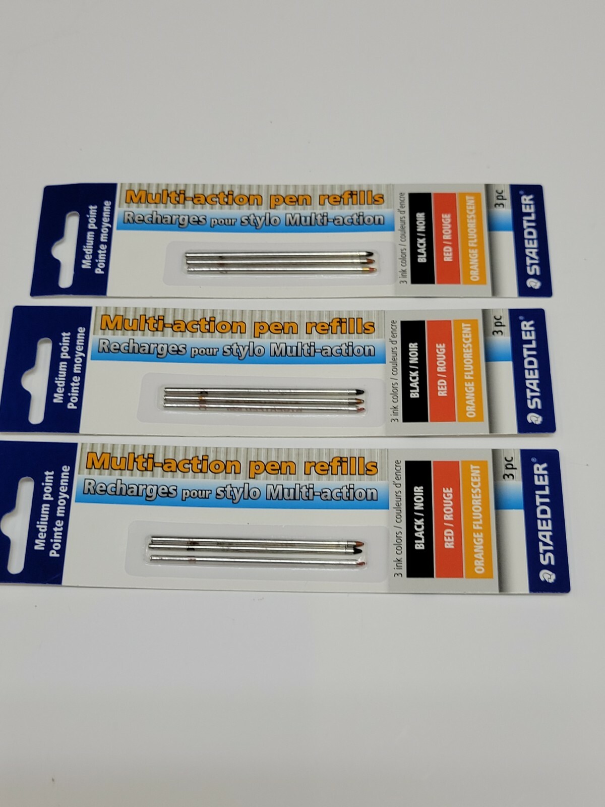 Staedtler Multi-Action Pen Refills Medium 9115 9pc | eBay
