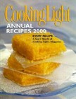 Cooking Light: Annual Recipes 2000 - Hardcover - VERY GOOD ...