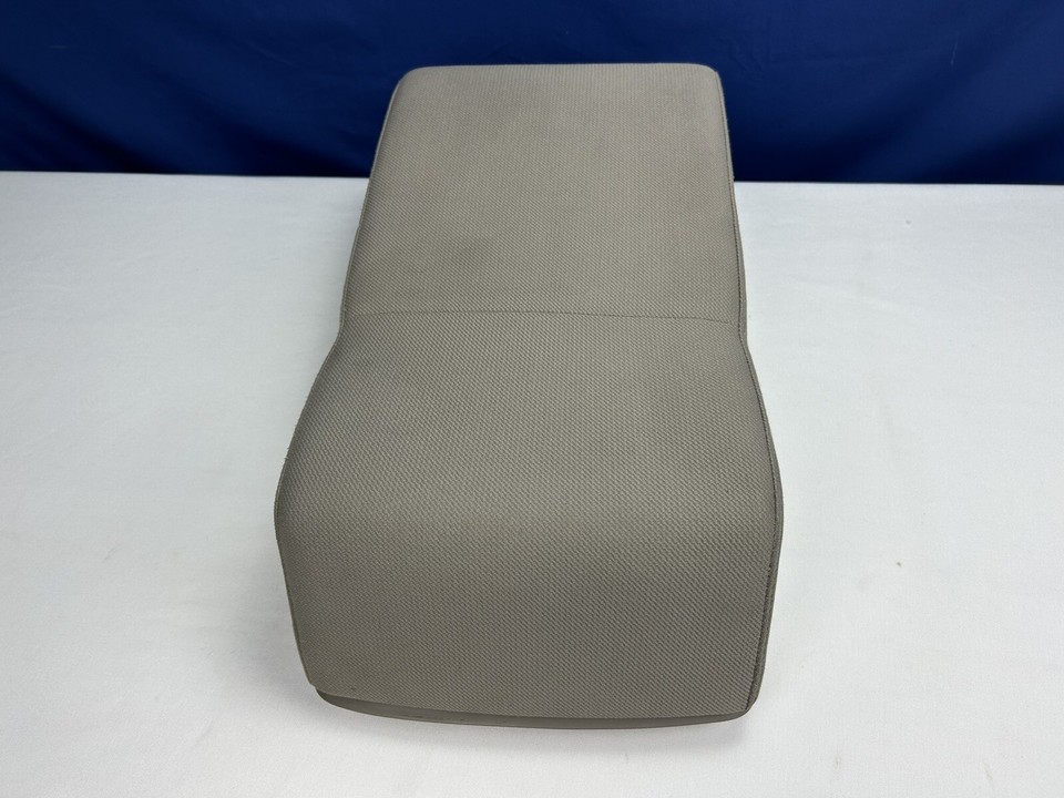 TAUPE BEIGE 09-14 Ford F-150 Jump Seat Center Console Armrest w/ 2 Cup ...