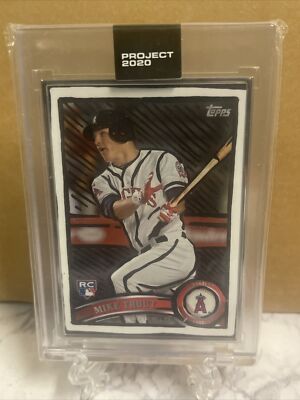 Topps Project 2020 Joshua Vides Mike Trout Artist Proof AP 13/20 | eBay