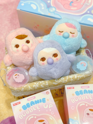 POP MART PUCKY BEANIE BUBBLE UP SERIES-Plush Pendant Blind Box Authentic | eBay