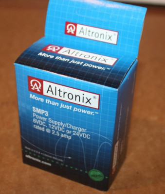 Altronix Corporation - SMP3 Power Supply 12/24vdc, 2.5 AMP, AC to DC OR ...