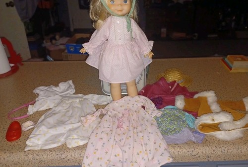 Vintage 1978 #210 Fisher Price My Friend Mandy & Clothes Lot GREAT ...