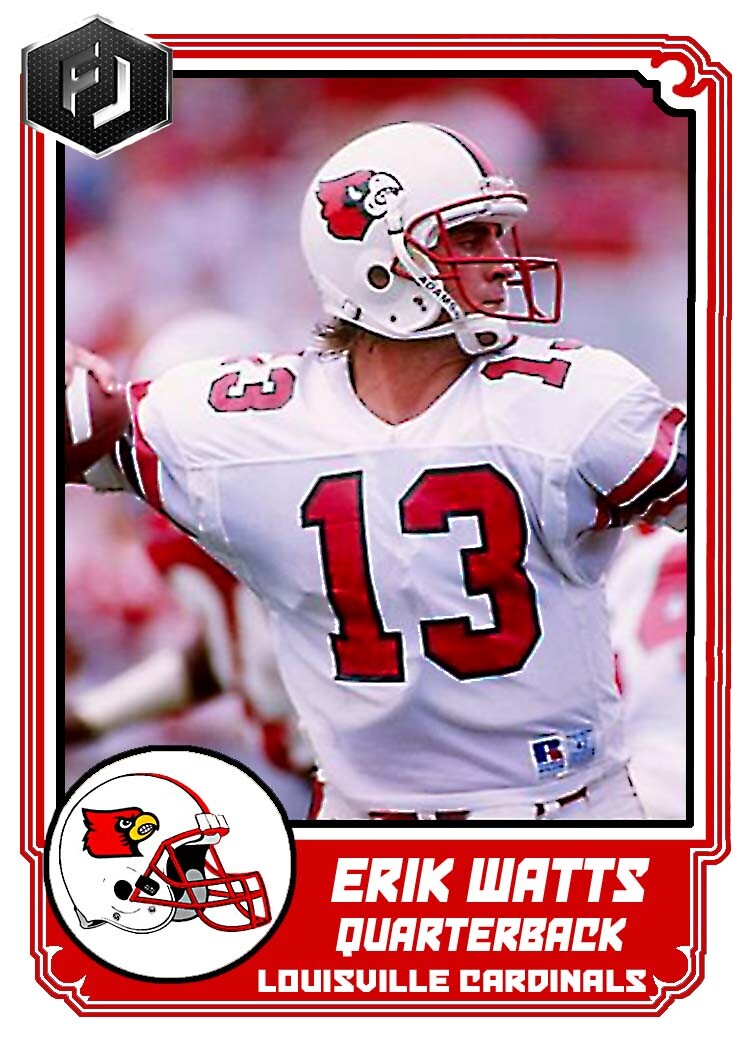 ACEO ERIK WATTS LOUISVILLE CARDINALS CUSTOM HAND MADE ART CARD | eBay