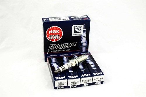 4 Spark Plugs NGK 2309 For OEM# LFR7AIX Iridium IX Mitsubishi Lancer ...