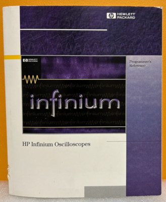 HP / Agilent 54810-97031 Infinium Oscilloscopes Programmer's Reference ...