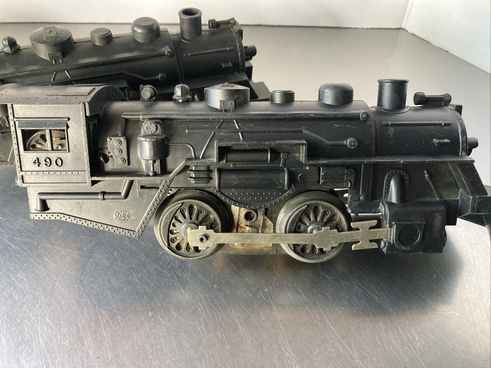 Two Vintage MARX O/O27 Gauge 0-4-0 Steam Engine Locomotive 400’s | eBay