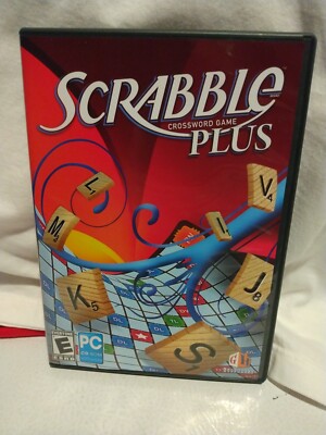 Scrabble Plus Crossword Game (PC Game CD-ROM, 2009) Windows XP New open ...