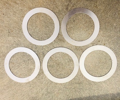 Corvette Pinion Shaft Shims, set of five (5), 1965 - 1979 | eBay