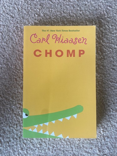 Chomp by Carl Hiaasen (2013, Trade Paperback) AS NEW 9780375868276 | eBay