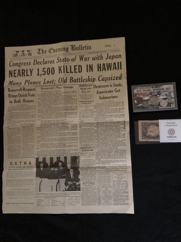 WW2 COIN AND BILL MEMORABILIA SET ( NO RESERVE ) | eBay
