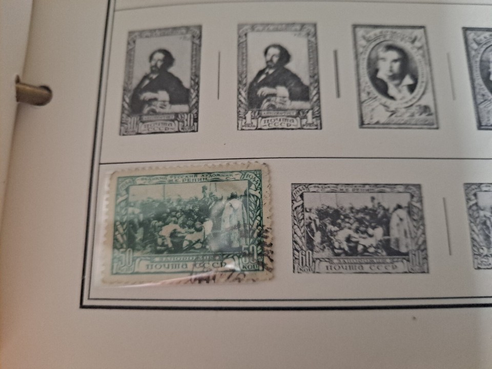 Russia Stamp Collection, With Many Guide Sheets | eBay