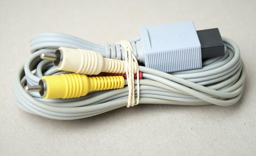 Câble Vidéo AV Original Nintendo Wii TV Cinch Câble Wii U Wii Mini RVL ...