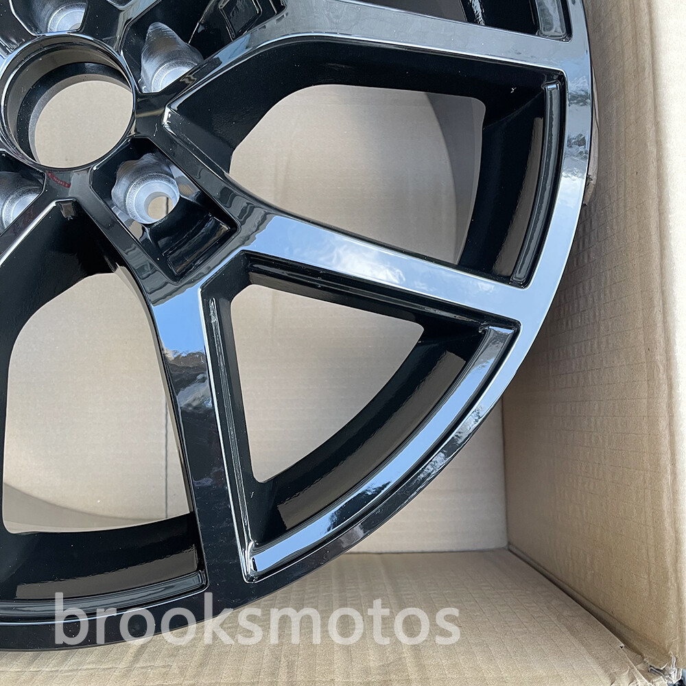 18" GLOSS BLACK STYLE WHEELS RIMS FITS FOT VOLVO V60 S60 POLESTAR XC60 ...